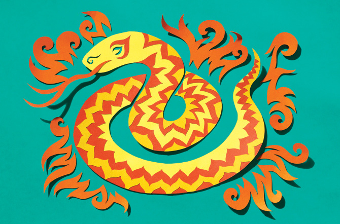 Lunar New Year of the Snake - Rebecca Sutherland