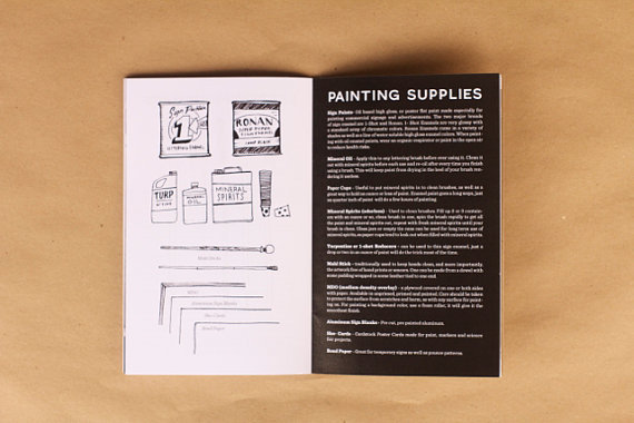 Sign Painting Books - COLT BOWDEN